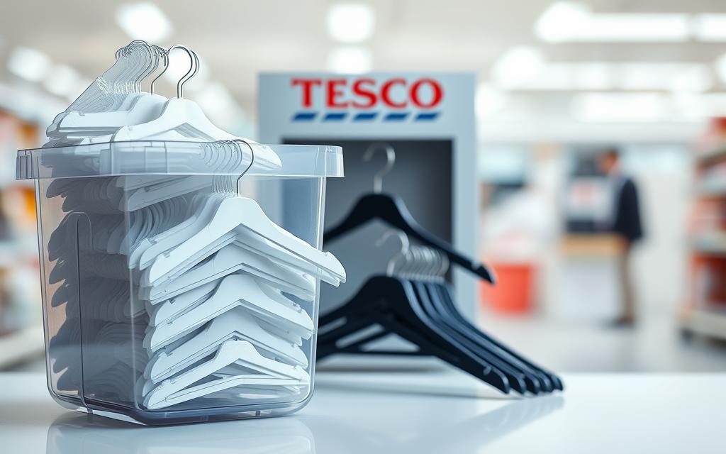 How to Recycle Coat Hangers at Tesco Stores